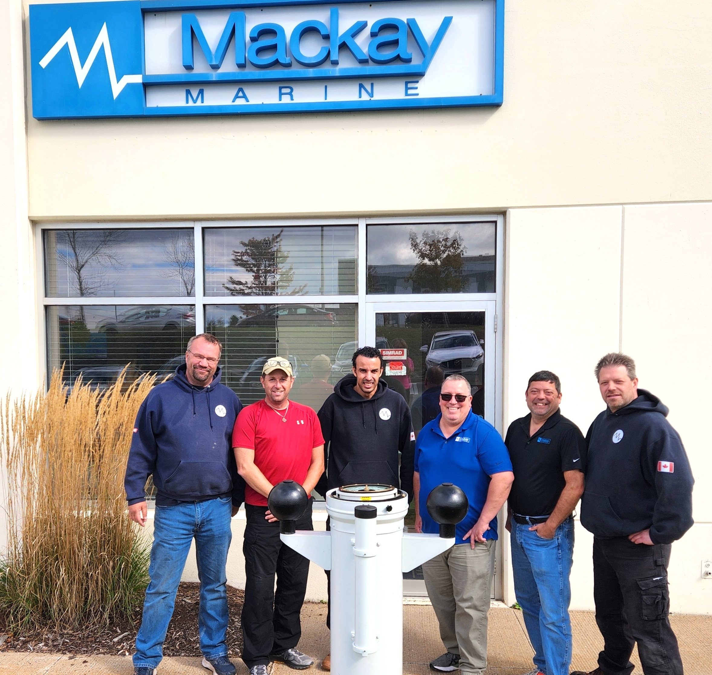 Mackay Canada Service Team Completes Magnetic Compass Adjustment ...